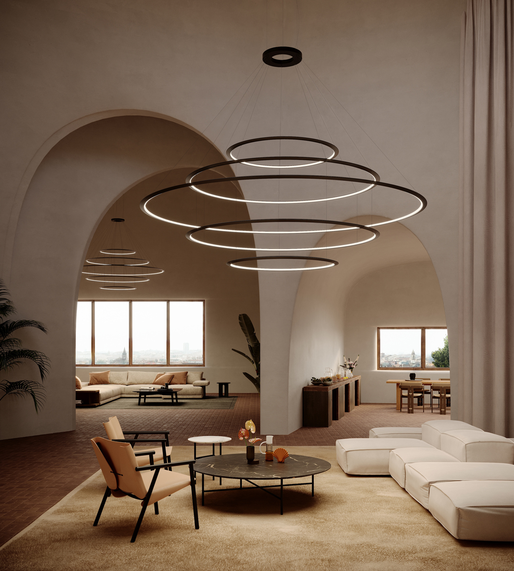Circular Chandelier - Benedito Design